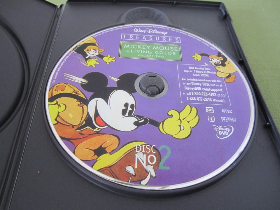 Walt Disney Treasures: Mickey Mouse in Living Color: Vol. 2 ( 1939 ...