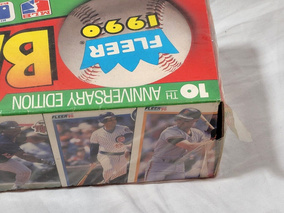 Fleer Baseball cards 1990 complete set 10th anniversary sealed set of ...