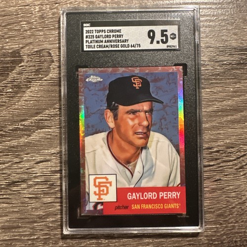 2022 Topps Chrome Platinum Anniversary - Gaylord Perry #325 Platinum ...