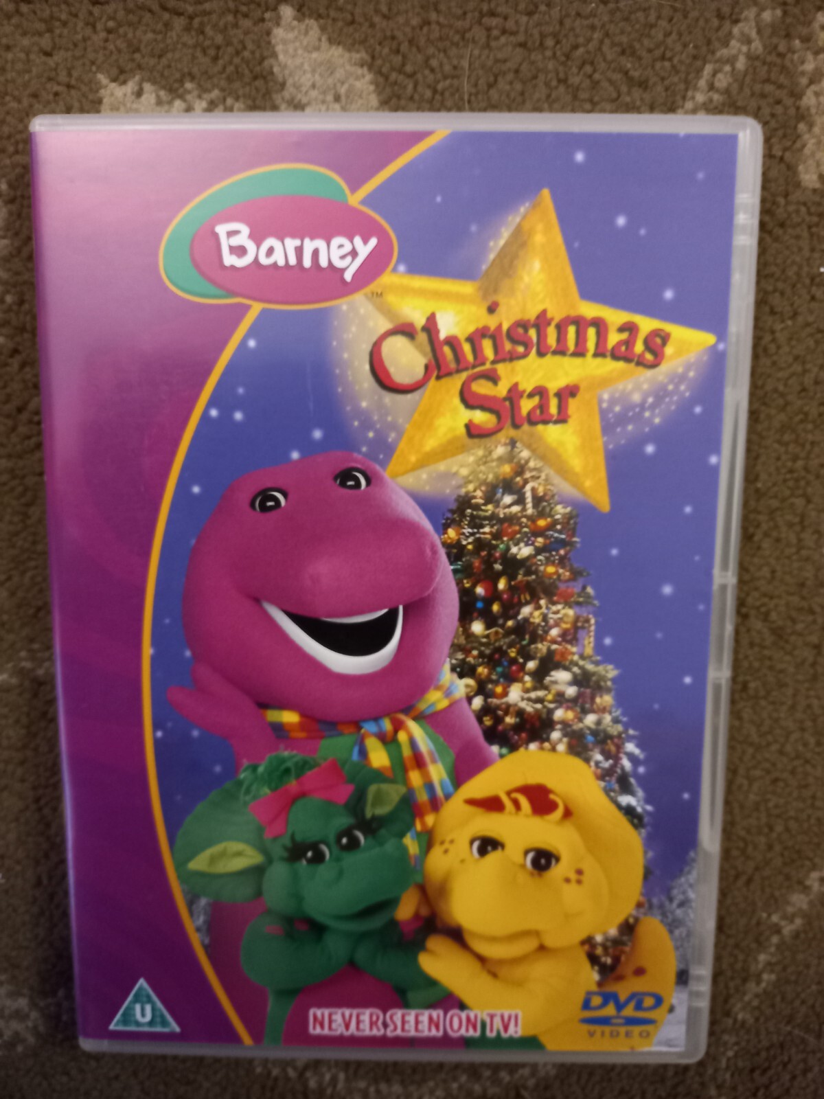 BARNEY CHRISTMAS STAR DVD KIDS | eBay UK
