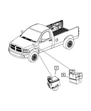 ABS Control Module Mopar 68228991ad Fits 14-16 RAM 1500 for sale online ...