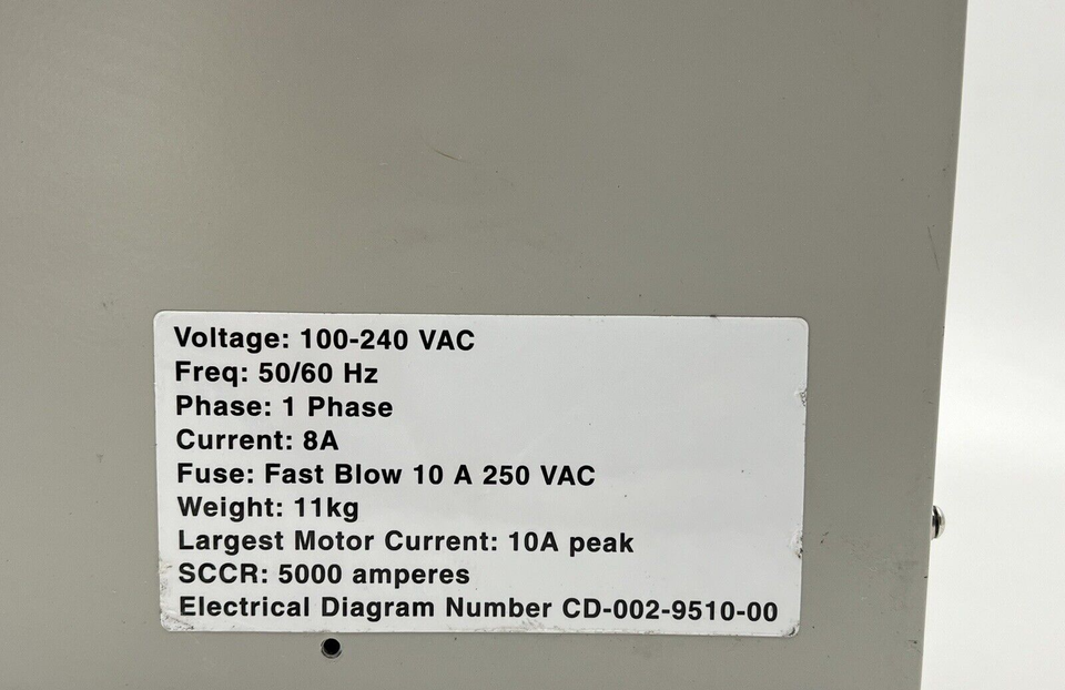 BROOKS SERIES 8 CONTROLLER - P/N 282022-0003-FRU Module Robot Motor ...