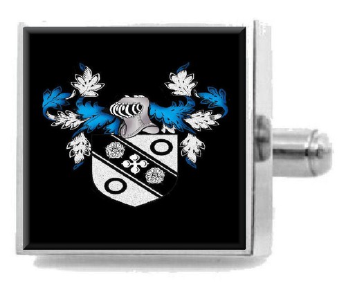 Ames England Family Crest Surname Coat Of Arms Cufflinks Personalised ...