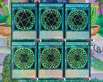 The seal of Orichalcos set (6 cards) (alternative art) ANIME EFFECT ...