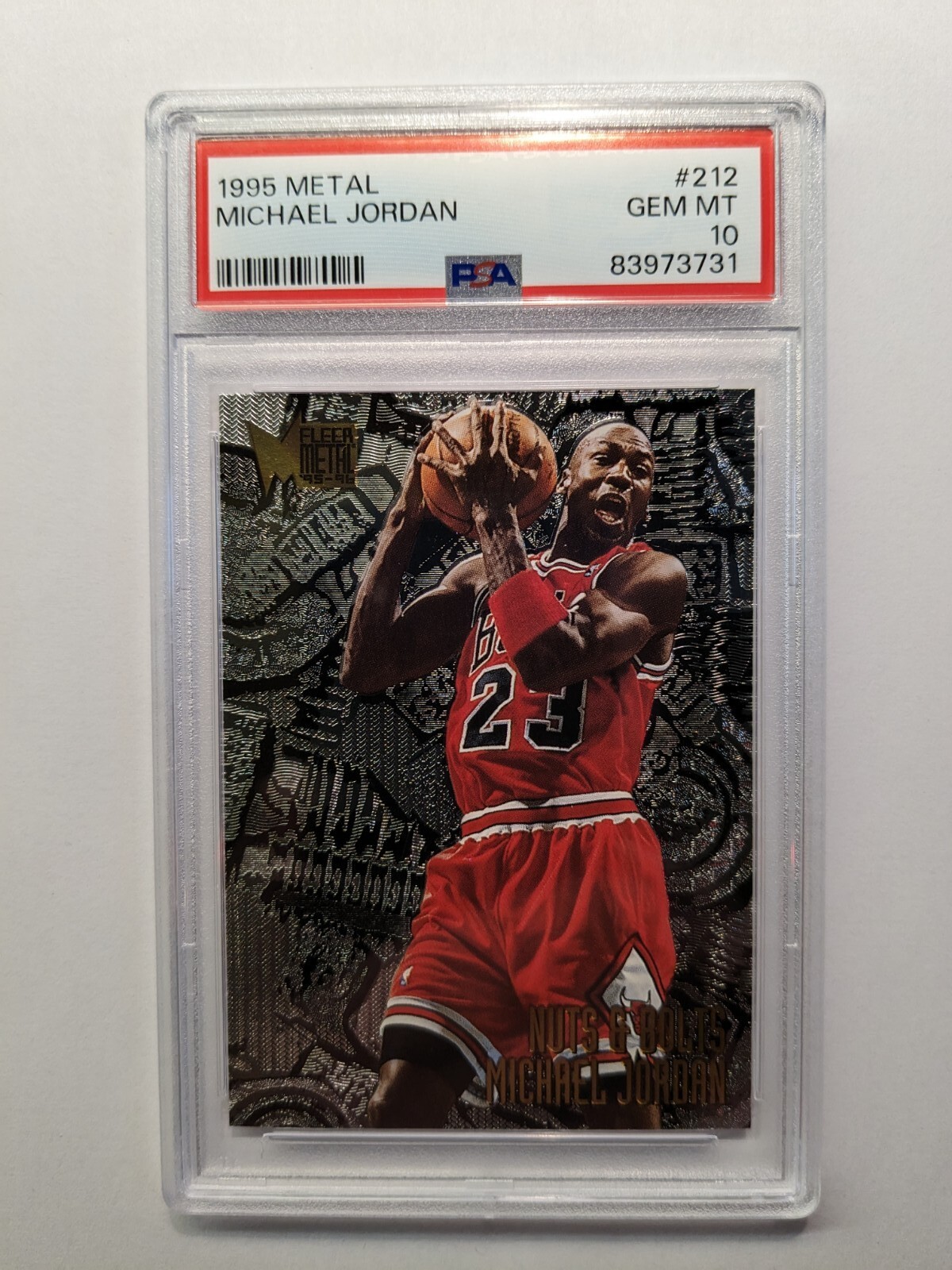 Michael Jordan 1995 Metal #212 Nuts & Bolts Price Guide - Sports Card ...