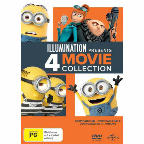 Illumination Presents: 4 Movie Collection (Despicable Me / Despicable ...