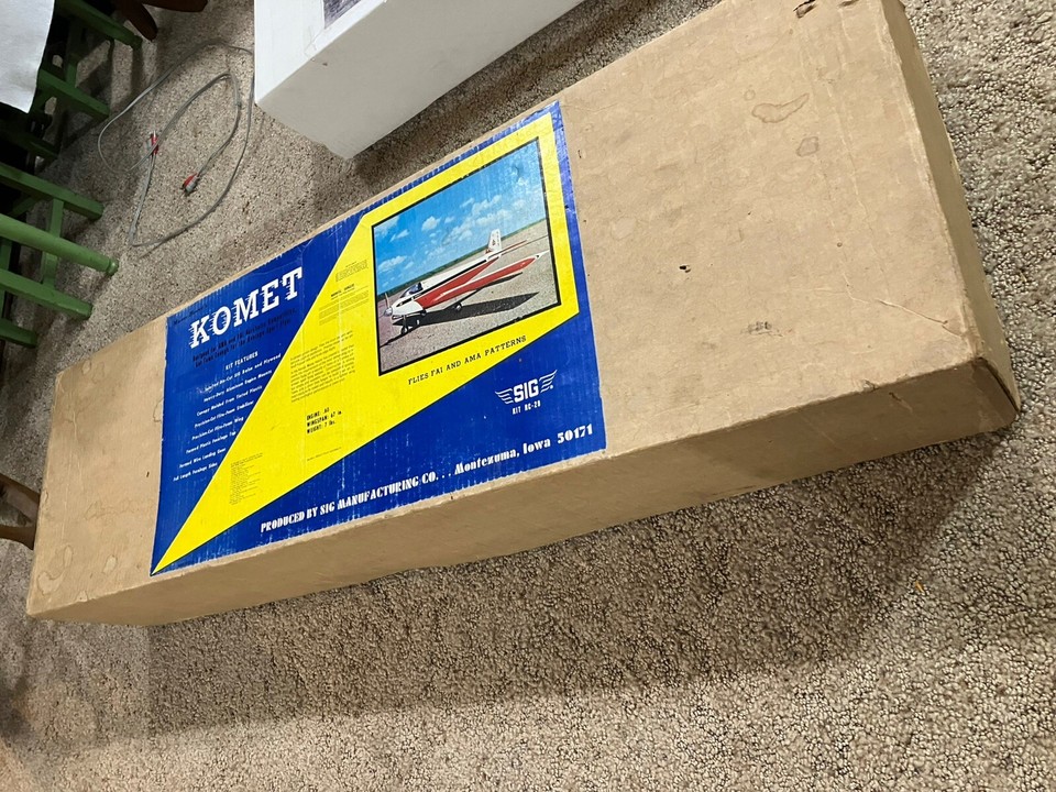 Sig Komet RC Balsa Plane Kit RC-29 | eBay