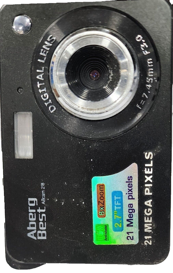 * TURNS ON*Aberg Best Digital Camera AB Cam 218 21.0 MEGA PIXELS SAME ...
