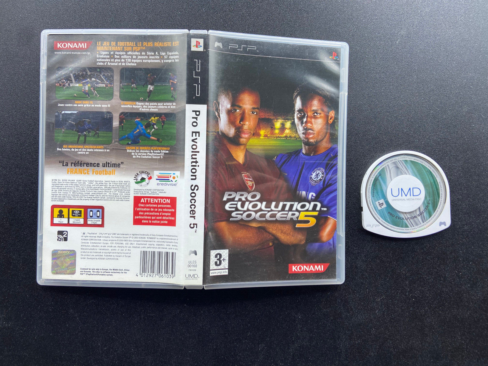 Pro Evolution Soccer 5 PSP - Prix - Photo - Présentation