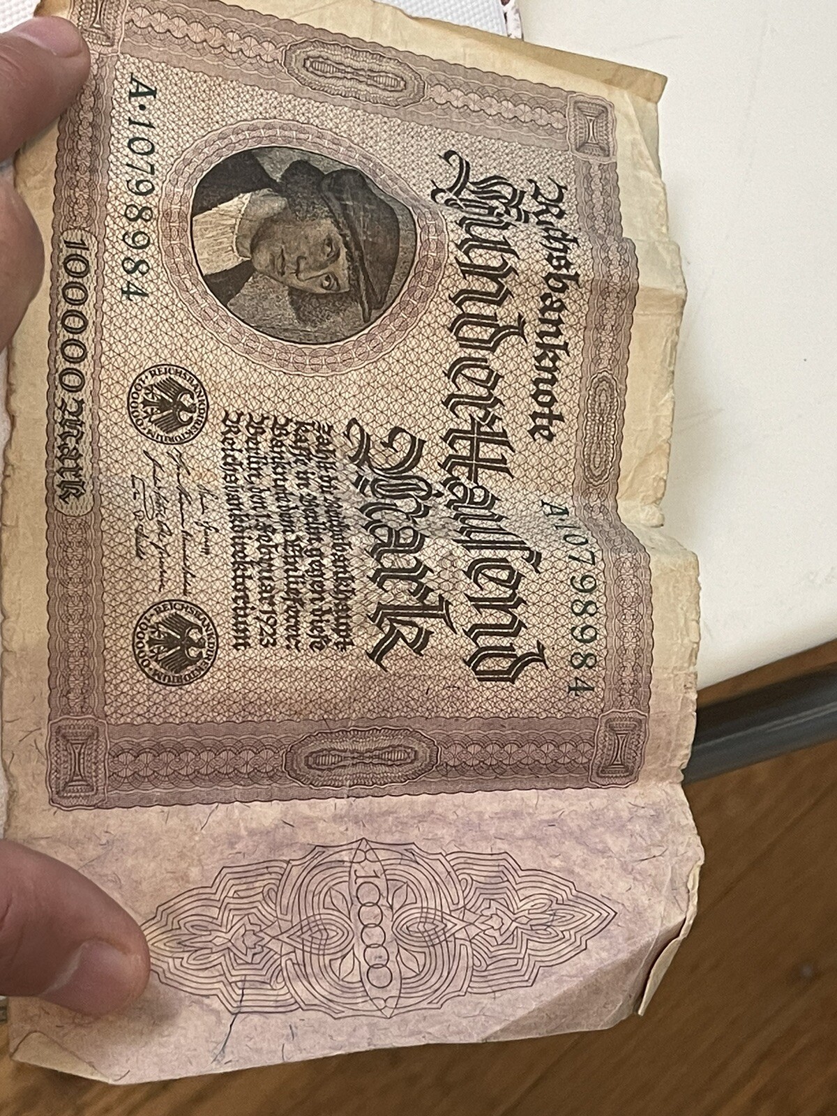 GERMANY Banknotes X3 Vintage 1922 Weimar Republic Currency German Paper ...