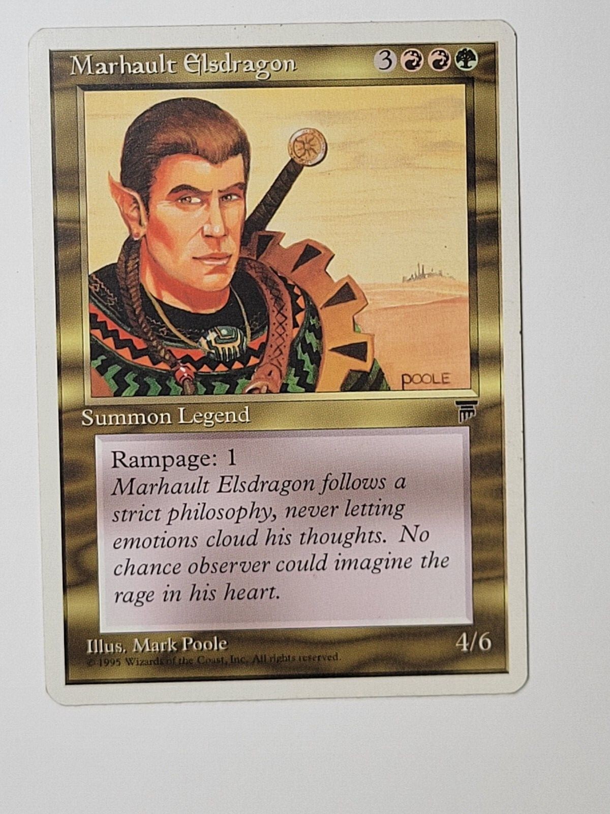 Magic The Gathering MTG Marhault Elsdragon Chronicles | eBay