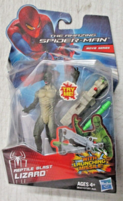 REPTILE BLAST LIZARD 4" ACTION FIGURE MARVEL AMAZING SPIDER-MAN MOVIE ...