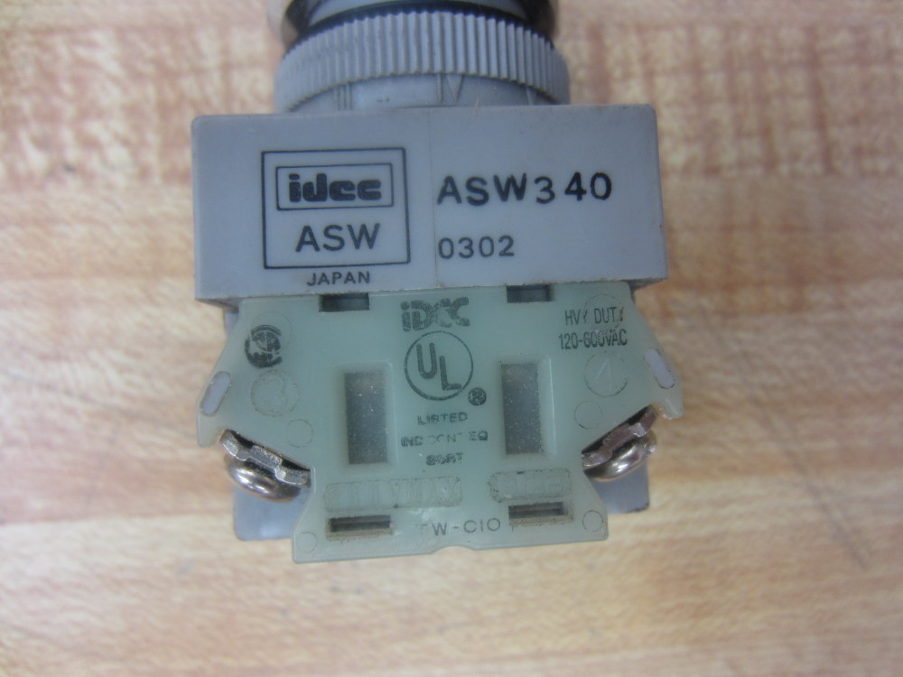 Idec ASW340 3 Position Selector Switch | eBay