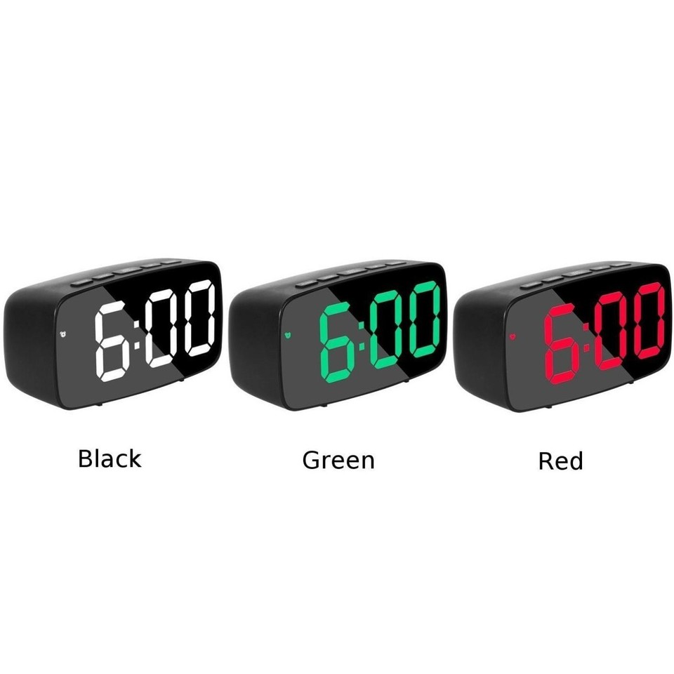 Creative Design LED Voice Clock Digital Desk Timer USB Powered Compact ...