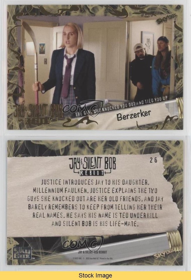 2023 Skybox Jay & Silent Bob Reboot Berzerker #26 READ 12g7 | eBay