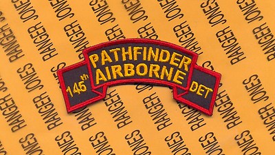 US Army 145th Pathfinder Airborne Detachment Infantry Aviation scroll ...