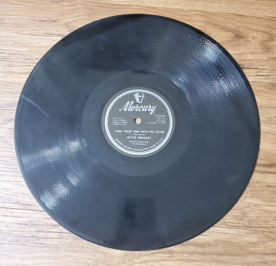 Joyce Bradley – Take Your Time / A Dangerous Age 1955 Mercury 70769 10 ...