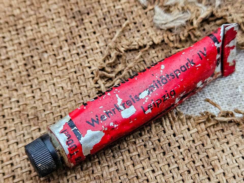 WW2 ORIGINAL GERMAN MEDICAL FOOT OINTMENT TUBE RELIC from KURLAND | eBay