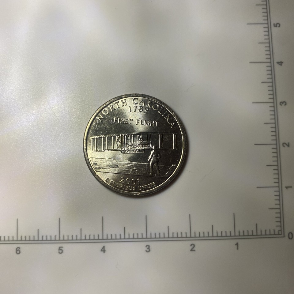 2001 P North Carolina State Quarter. Uncirculated From US Mint roll. | eBay