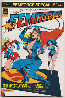 Femforce Special 1 VF+ AC Comics 1984 Mark Heike | eBay