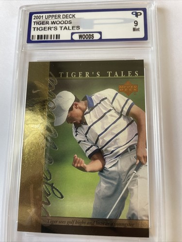 2001 upper deck Tiger Woods tigers tales MINT | eBay
