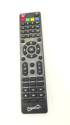 Remote Control For SuperSonic SC-1912 SC-120A SC-1512 Smart TV ...