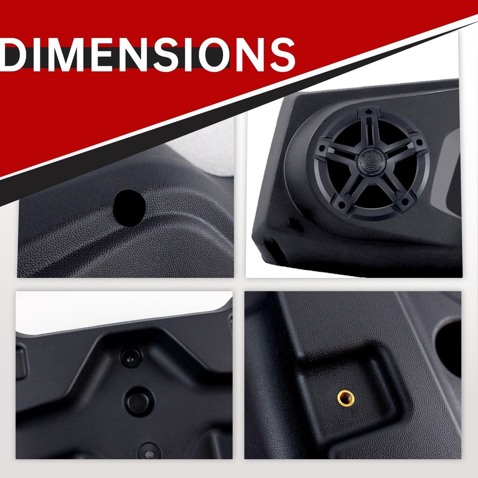 Overhead Central Speaker Panels for Can-Am Maverick X3 MAX #715004748 ...