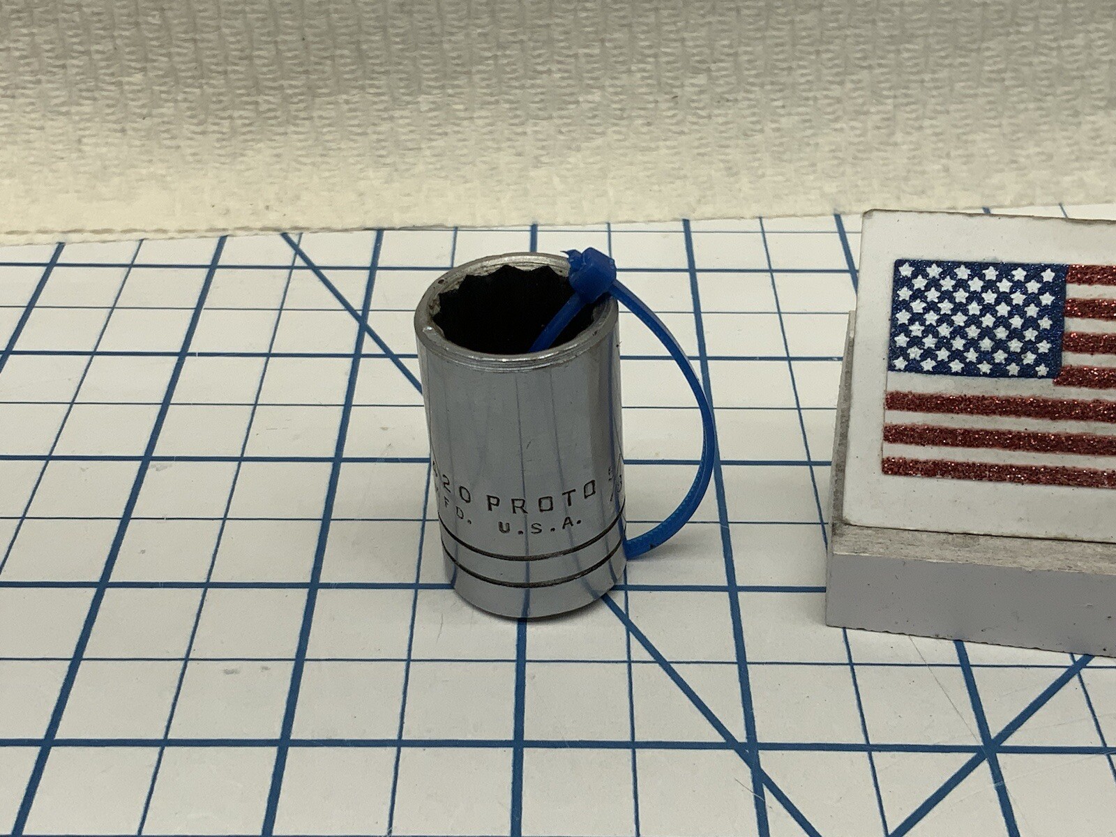 PROTO 5420, 5/8in. 1/2 Drive 12pt SAE Socket, USA Made - Blue Tag | eBay