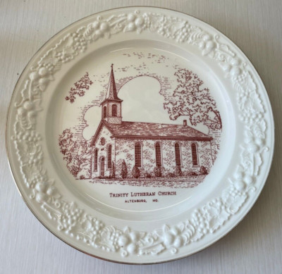 Trinity Lutheran Church Decorative Plate Altenburg MO 1950 Collectible ...