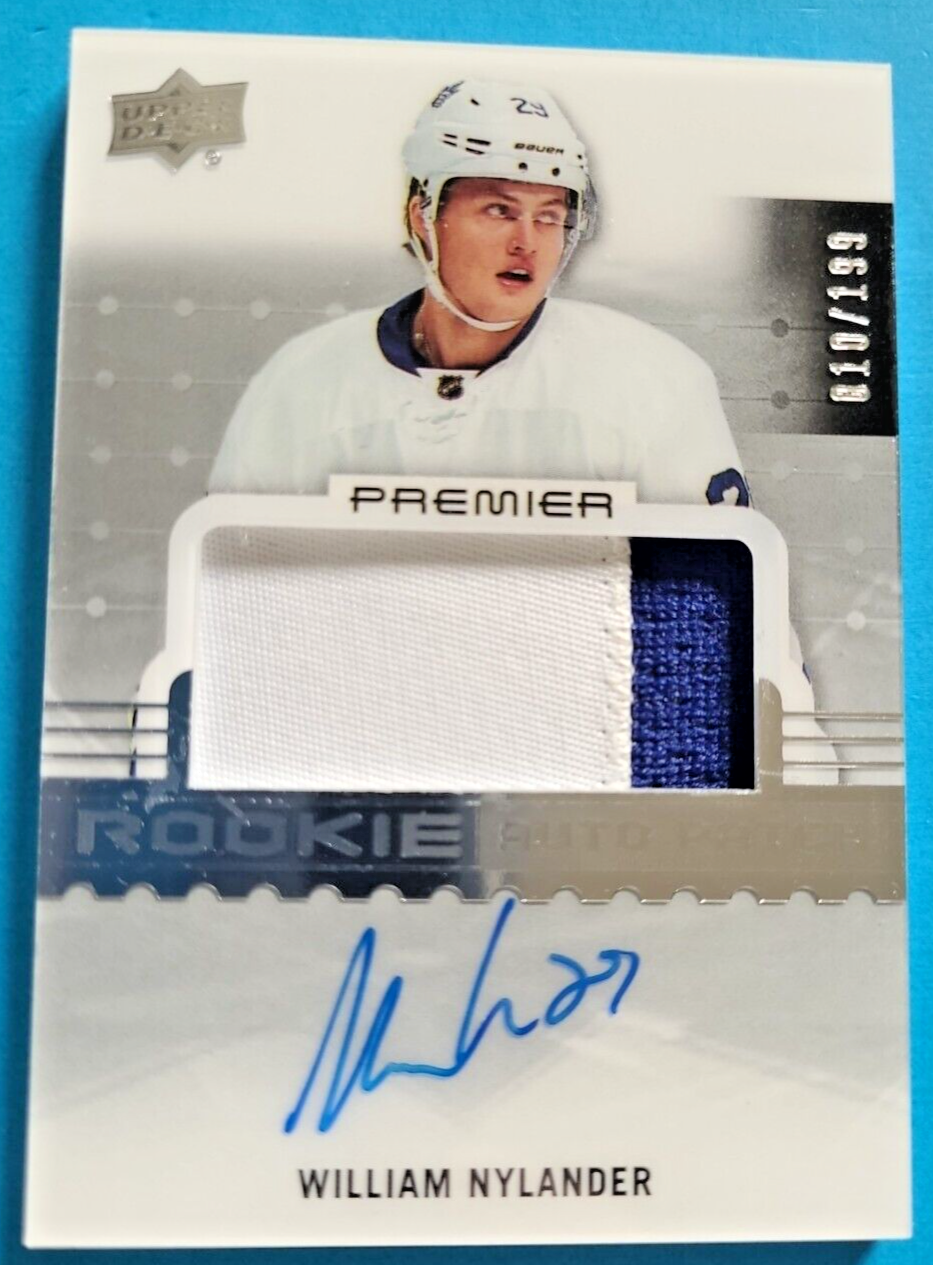 William Nylander Autographed Memorabilia | Signed Photo, Jersey ...