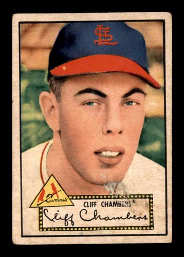 1952 Topps #68 Cliff Chambers FAIR X3050453 | eBay