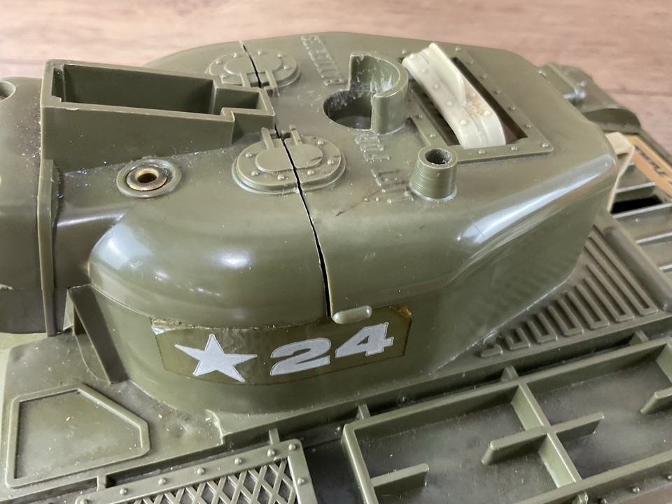 Vintage 1960's REMCO Large US Army Bulldog Tank w/Original Box #706 | eBay