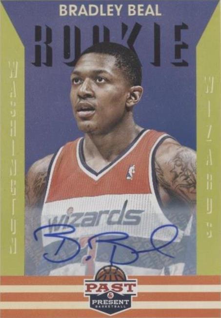 2012-13 Panini Past & Present - Rookie Bradley Beal #219 Signatures (AU ...