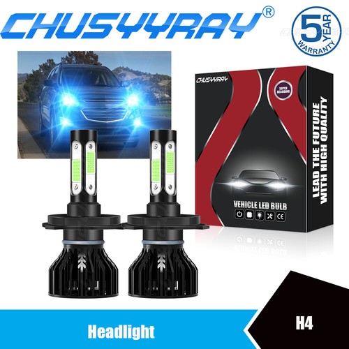 Pair 9003/H4 LED Headlight Bulbs Low Beam Ice Blue For HYUNDAI ACCENT ...
