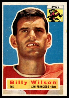1956 Topps Billy Wilson * San Francisco 49ers #62 | eBay