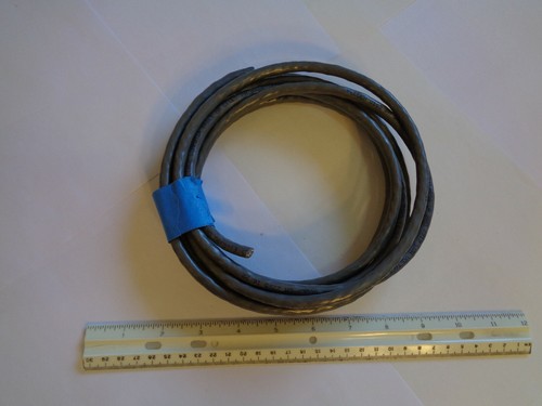 Belden 8105 Shielded 5PR24 E108998 Low Voltage Computer Cable, 12-foot ...