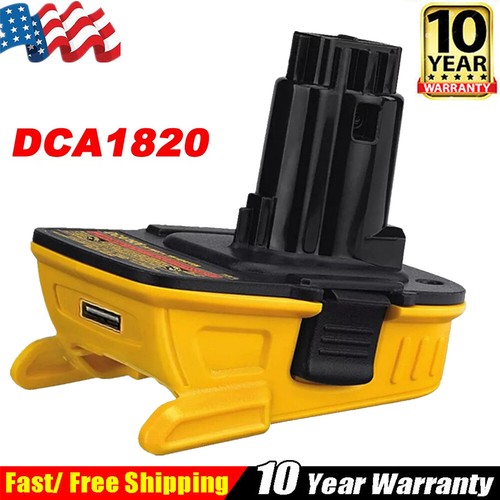 DCA1820 Adapter Replace for Dewalt 18V to 20V Lithium Battery Converter ...