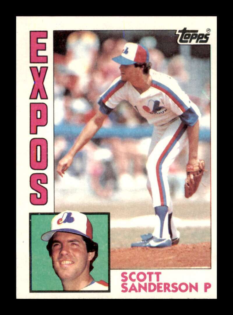 1984 Topps Scott Sanderson #164 Montreal Expos | eBay