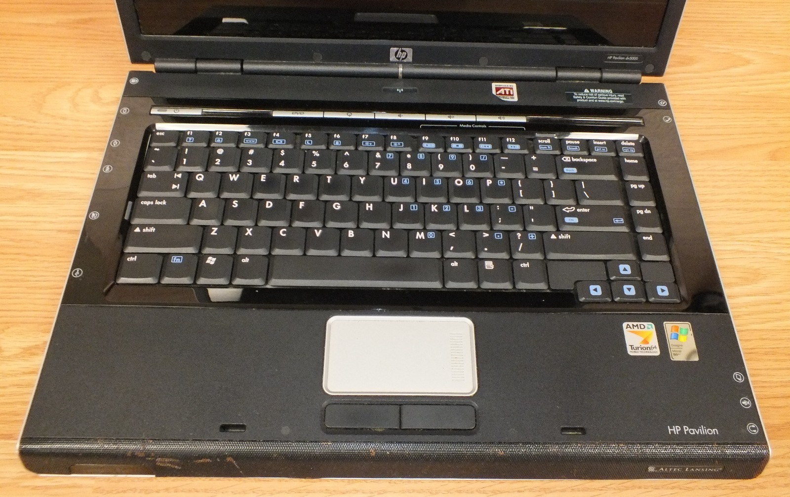 **FOR REPAIR** HP Pavilion DV5000 DV5020US 15" (inch) Screen Laptop ...