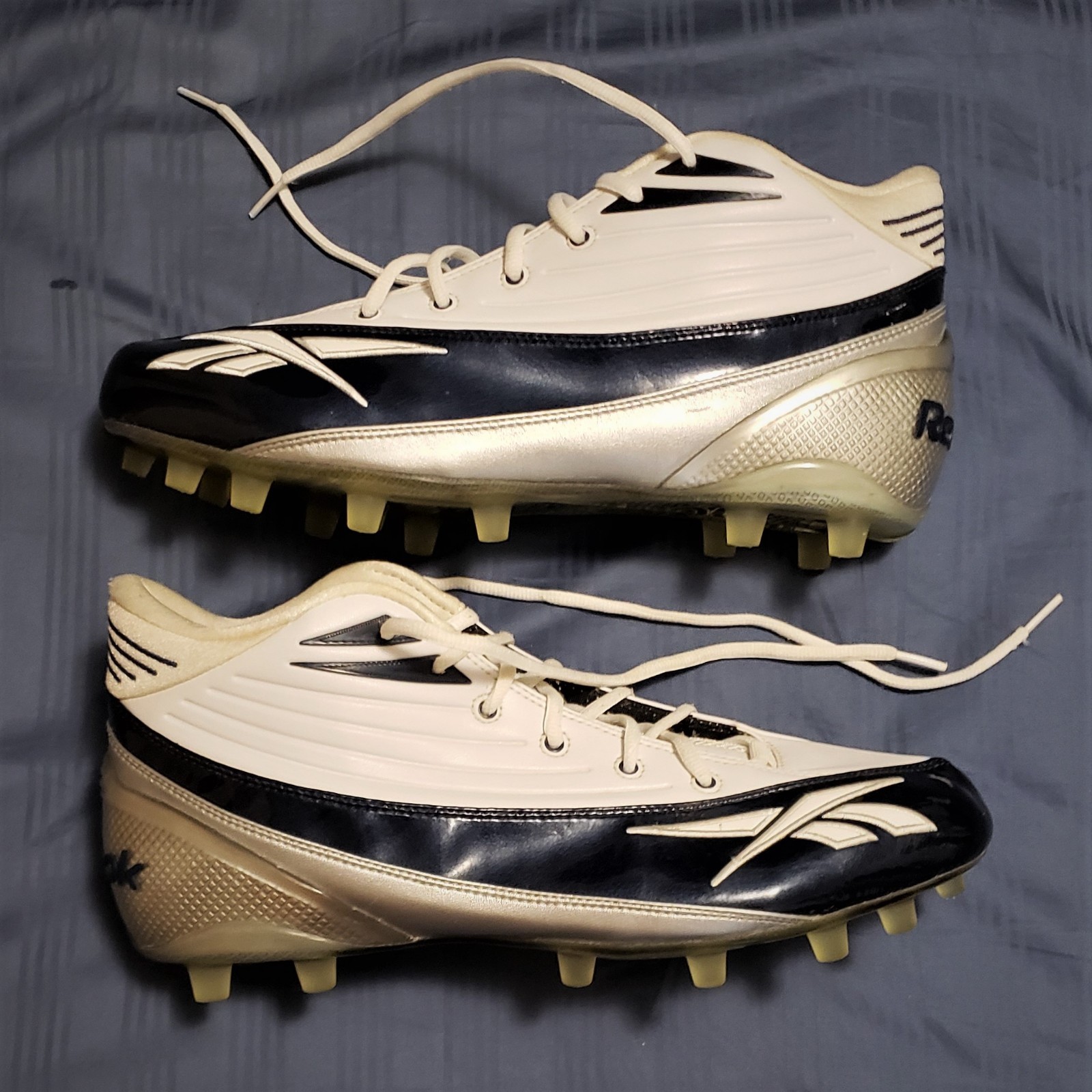 [New] Men's Reebok NFL Equipment Pro 4-Speed II MID M2 Cleats Shoes ...