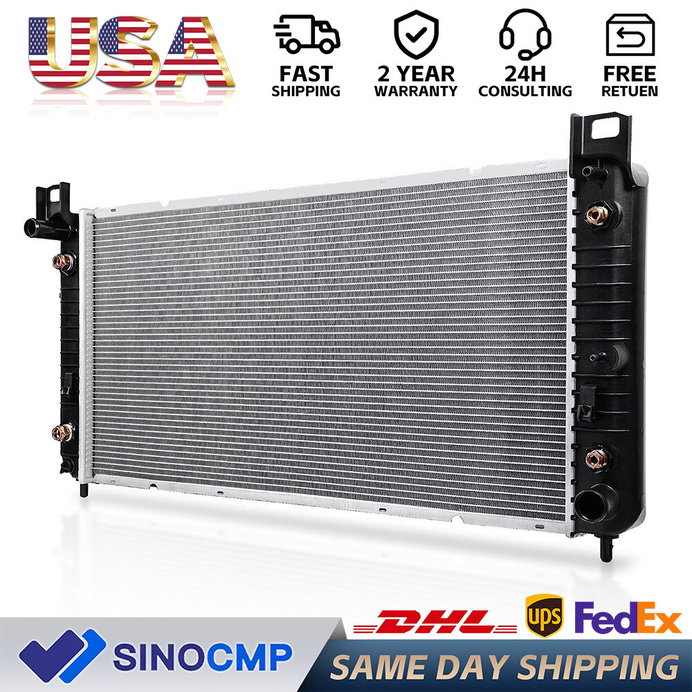 New 2370 34'' Radiator For Chevy Silverado 1500 2500 Suburban Tahoe 4.8 ...