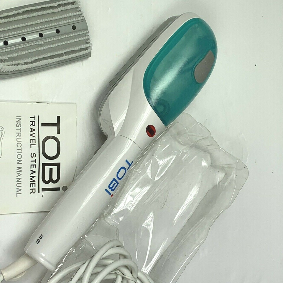 Tobi Travel Steamer with Attachments Model 1007 Steams Irons Odor ...