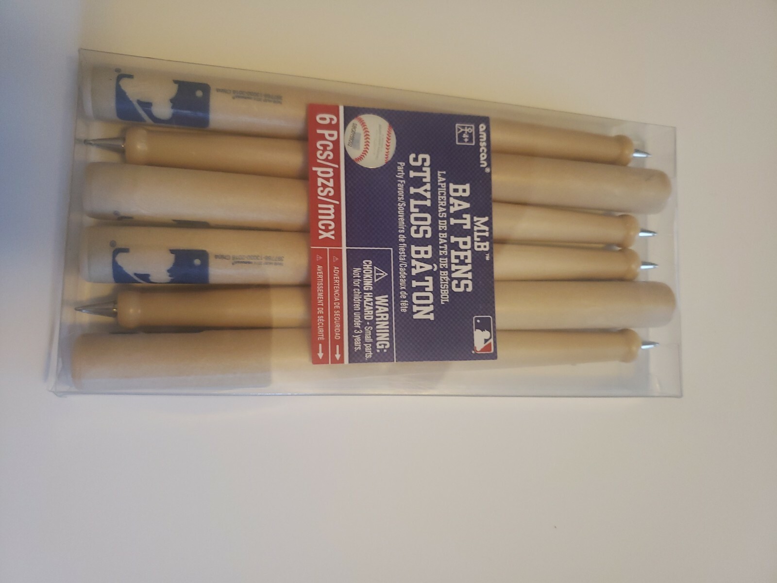 MLB Baseball Bat Pens Amscan (6-Pack) | eBay