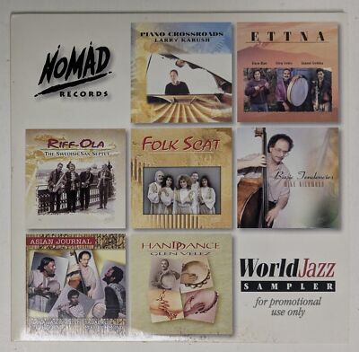 1996 Nomad World Jazz Sampler Promotional CD | eBay