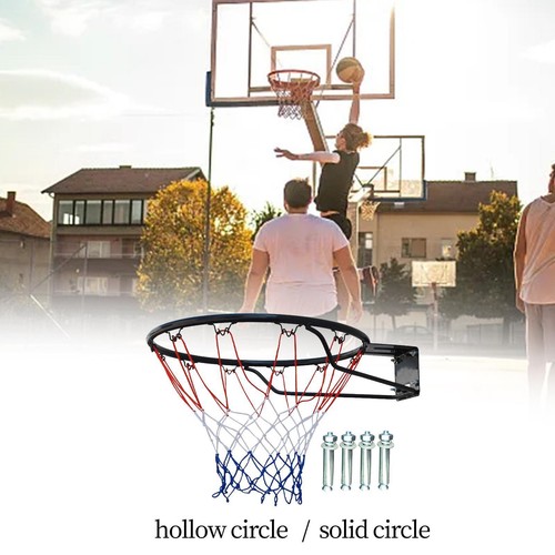 45cm Basketball Rim, Heavy Duty Hanging Basketball Hoop, Basketball ...