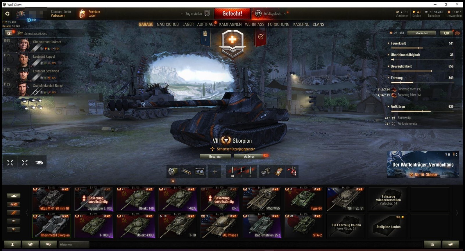 World of tanks account mit guten stats | eBay
