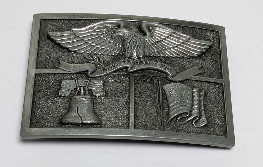 Symbols of America Pewter Limited Edition Belt Buckle - Gem
