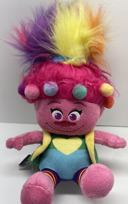 Dreamworks TROLLS Poppy Plush Piggy Bank Stuffed Coin Bank TROLLS World ...