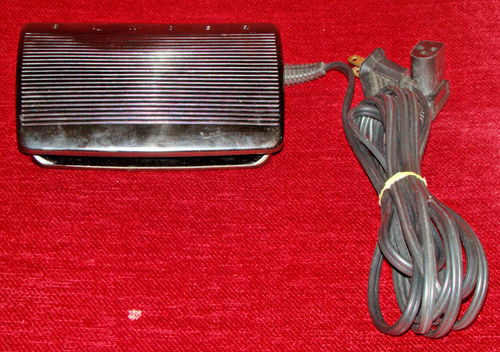 Vintage SINGER Sewing Motor Controller Machine Foot Pedal # 619494-002 ...