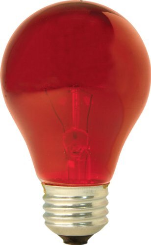 GE Lighting 16555 25-Watt Light Bulb, Red | eBay